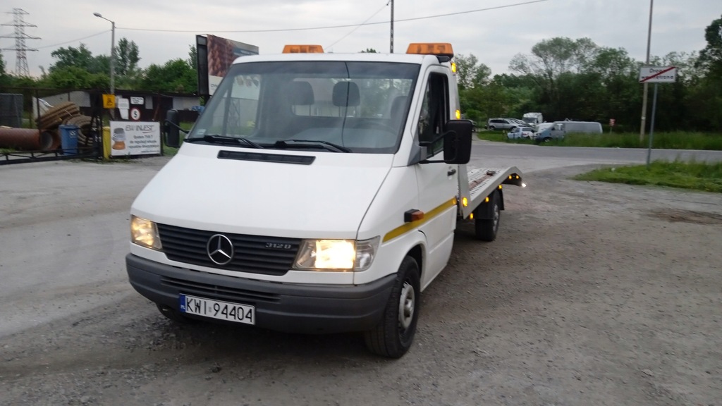 MERCEDES BENZ SPRINTER 312-2,9 TD-LAWETA - 13631564646 - oficjalne ...