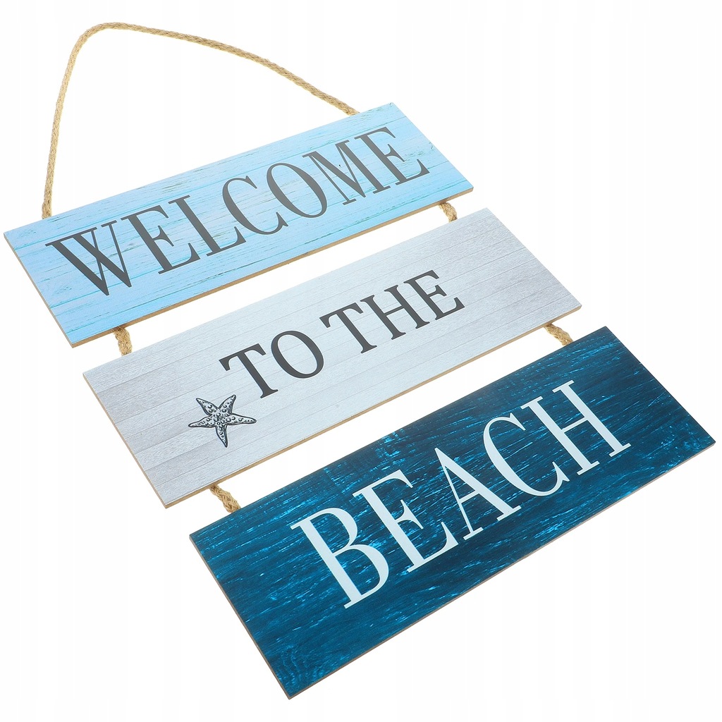 Mediterranean Wooden Sign Beach Door Signs Plaque - 13837139113 ...