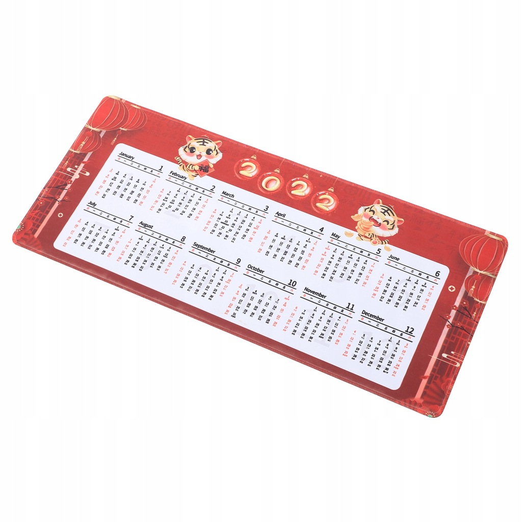 Calendar Mouse Pad Desk Mat Desktop LED Gaming Pad - 13400132807 ...