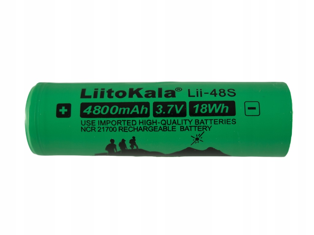 Ogniwo, akumulator LiitoKala Lii-48S, 21700, 4800 - 13214029156 ...