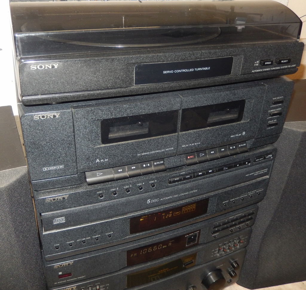 Wieża Sony LBT-D159 *Gramofon* - 11907100392 - oficjalne archiwum Allegro