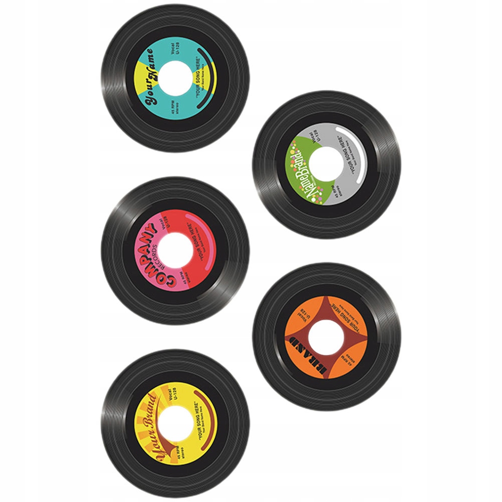 VINYL RECORD DECORATION VINYL RECORDS STICKERS - 14392662173 ...