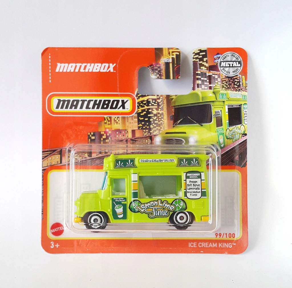 NOWE MATCHBOX FOOD TRUCK ICE CREAM KING - 12807859494 - oficjalne ...