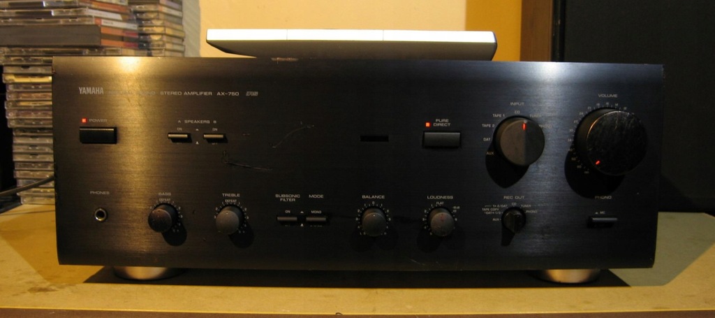 YAMAHA AX-750 POTĘŻNA JAPOŃSKA INTEGRA PILOT - 13555251587 - oficjalne ...