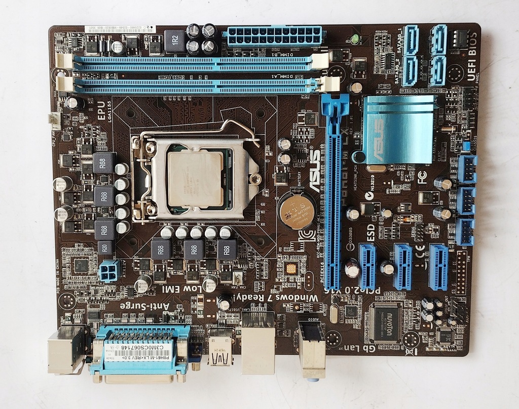 Płyta Główna Asus P8H61-M LX + procesor - 13322584360 - oficjalne ...