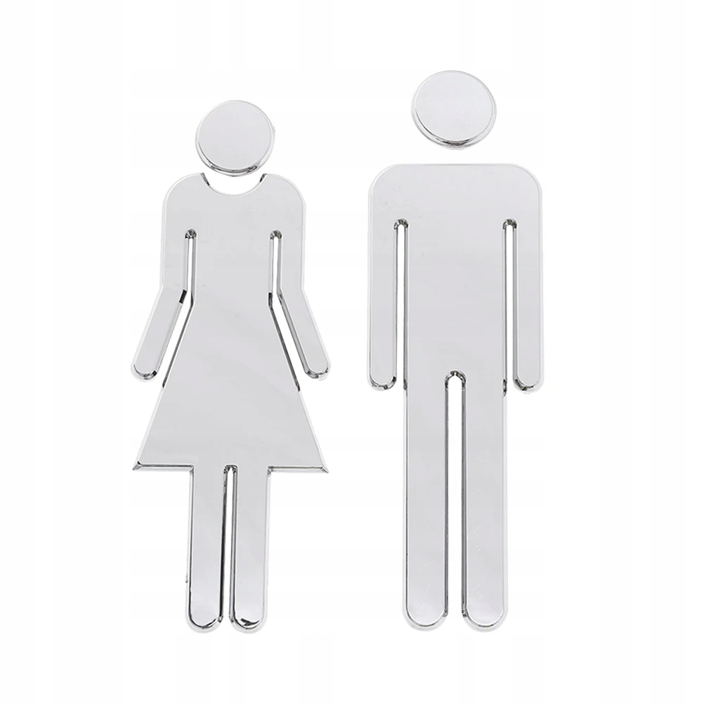 LOGO STICKERS RESTROOM SIGN TOILET ART - 13617734893 - oficjalne ...