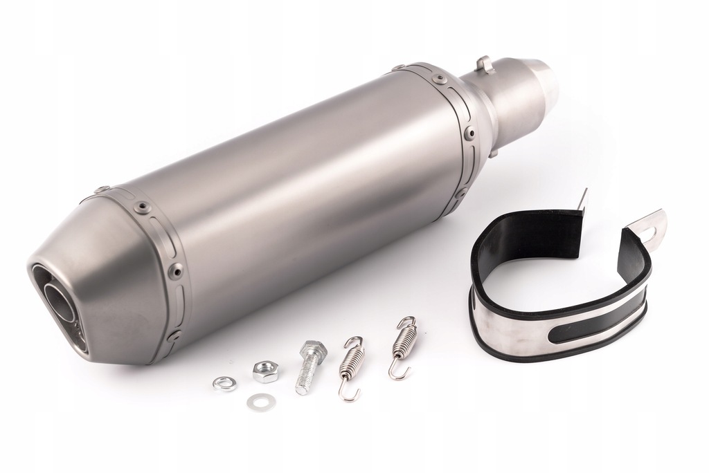 TŁUMIK WYDECH MOTOCYKLOWY UNIWERSALNY Tytan - 13284413856 - oficjalne archiwum Allegro