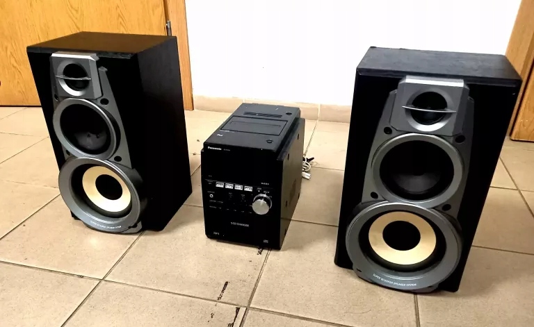 KOLUMNY SB-EH590 + WIEŻA PANASONIC SA-PM 54 - 12489964139 - oficjalne archiwum Allegro