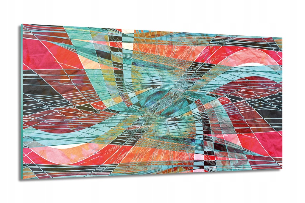 Abstrakcja wzory Foto na szkle do kuchni 100x60 - 10771757846 - oficjalne archiwum Allegro