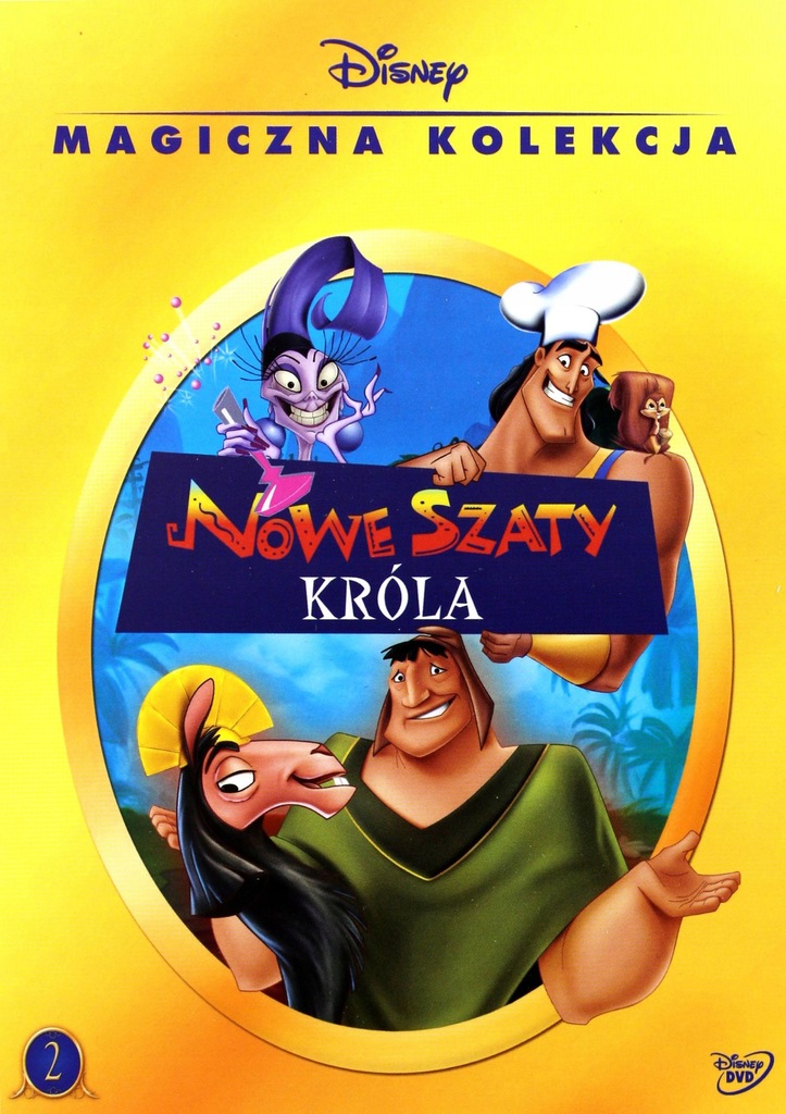 NOWE SZATY KRÓLA (MAGICZNA KOLEKCJA) (DISNEY) DVD - 7668204686 - oficjalne archiwum Allegro