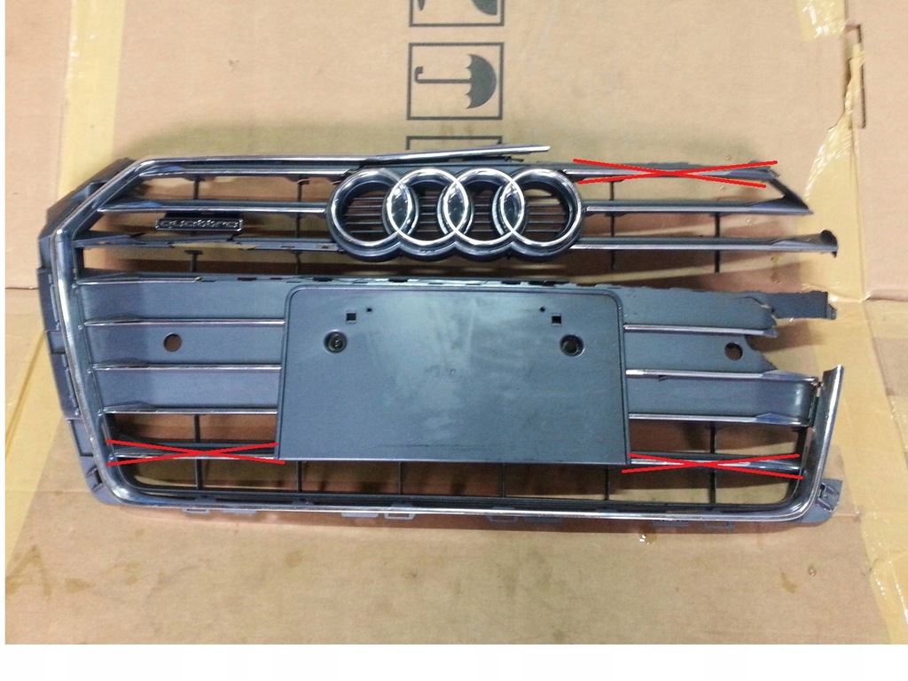 GRILL ATRAPA AUDI A4 B9 16- 8WO 8W0853651 BR - 11948457629 - oficjalne ...