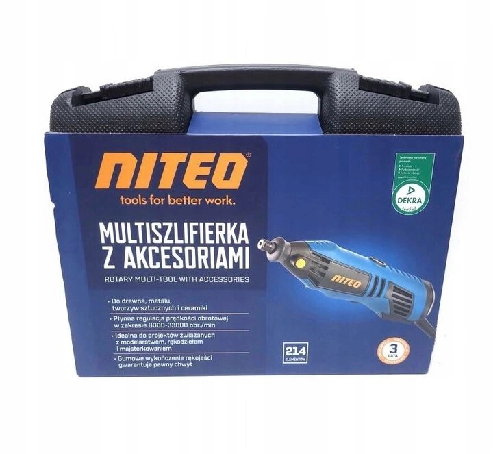 Multiszlifierka Niteo Tools RTK0460-21 - 11490304904 - oficjalne archiwum Allegro