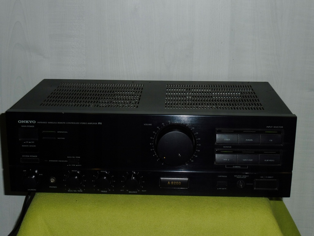 Wzmacniacz Onkyo A-8200 mocny klasyk Made in Japan - 7926176470 - oficjalne archiwum Allegro