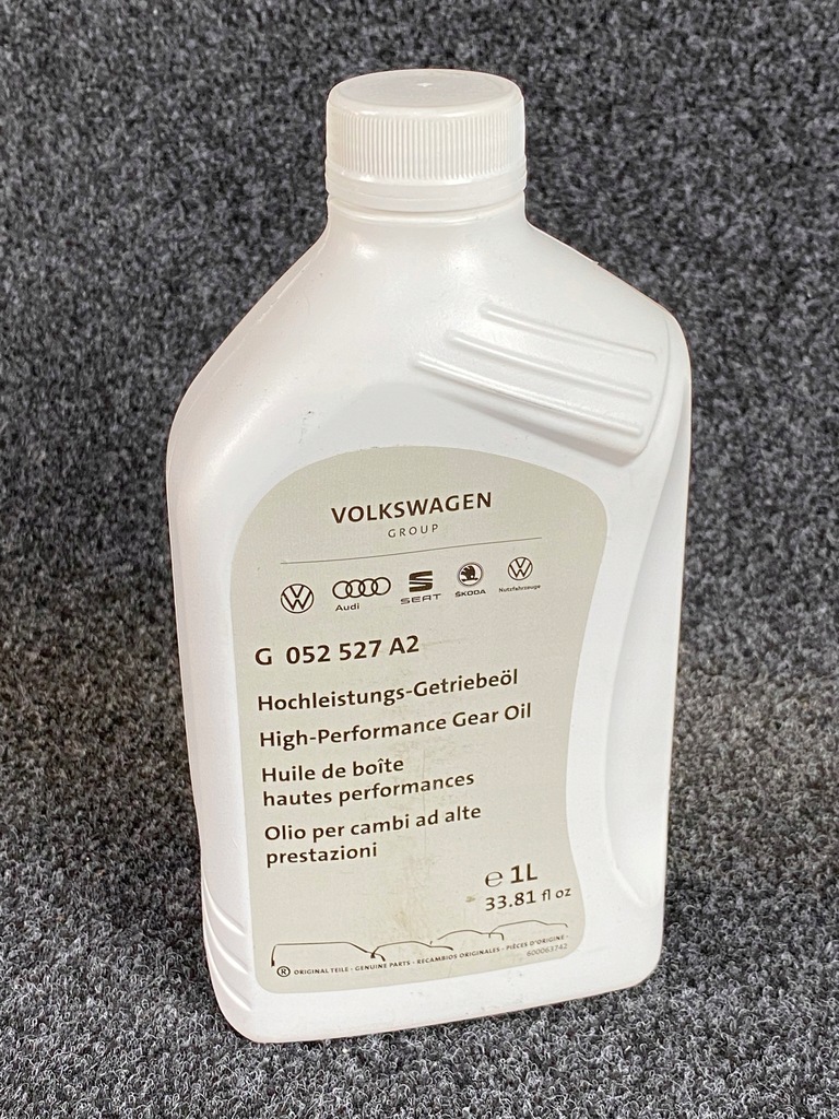 VW AUDI OLEJ DO MANUALNEJ SKRZYNI BIEGÓW G052527A2 - 11814881163 ...