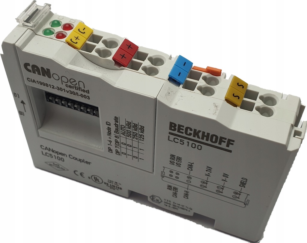 Moduł karta sterownik PLC BECKHOFF LC5100 CANopen - 10028019538 - oficjalne archiwum Allegro