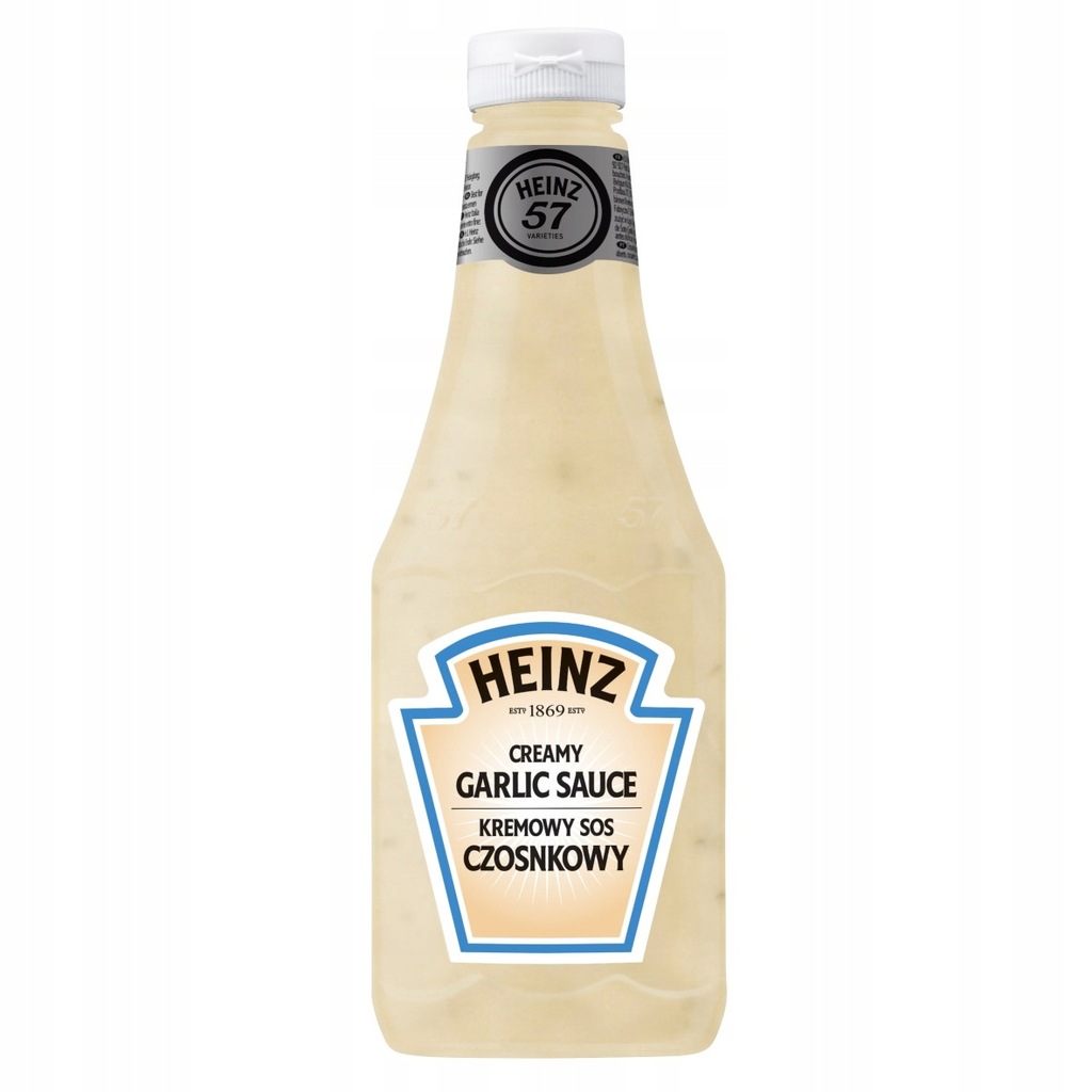 Heinz Kremowy Sos Czosnkowy Garlic Sauce 875 ml - 10543040634 ...