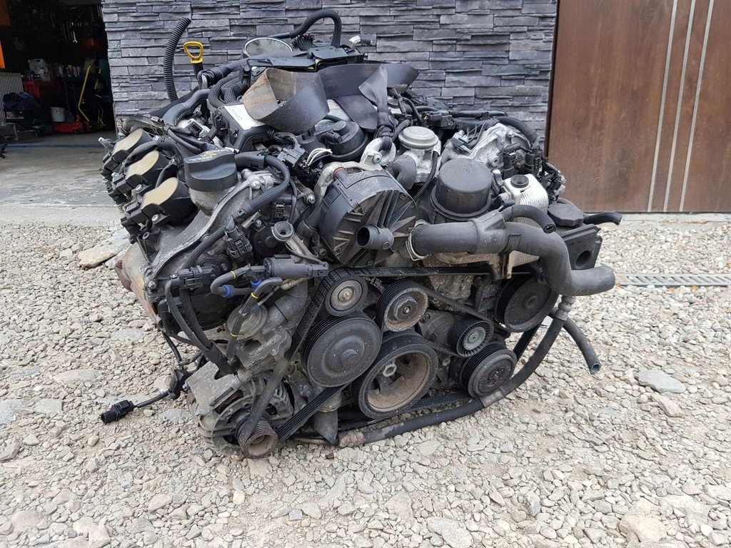SILNIK KOMPLETNY BENZYNA 2.5 3.0 V6 MERCEDES W203 W204 W211 W209 M272 ...