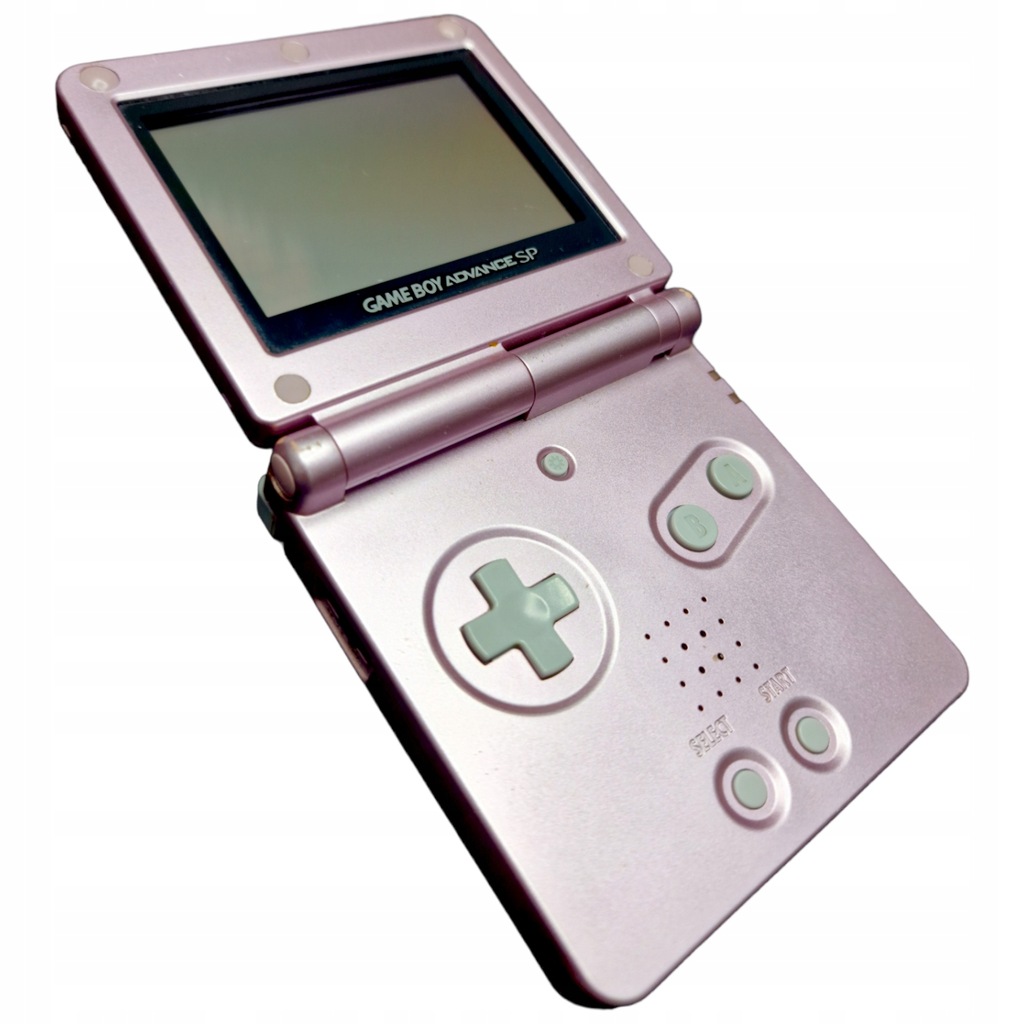 Konsola Nintendo Gameboy Advance SP różowa - 13748563053 - oficjalne archiwum Allegro