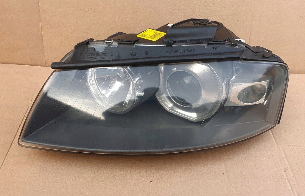 AUDI A3 8P 03-08r LAMPA LEWA PRZÓD PRZEDNIA XENON - 13001723530 - oficjalne archiwum Allegro