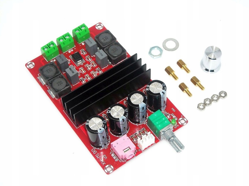 Moduł wzmacniacz audio 2x100W TPA3116 końcówka moc - 7871583372 - oficjalne archiwum Allegro