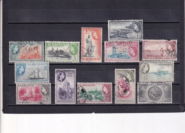 Kolonie angielskie. 1953 . Barbados . Kasow - 14064299301 - oficjalne ...