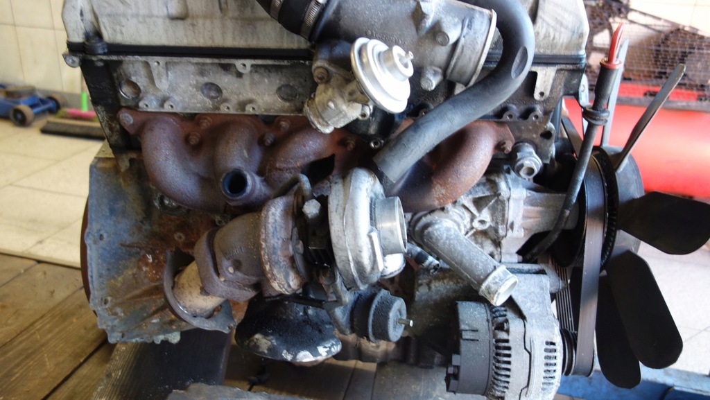 SILNIK MERCEDES OM602 2,9TD SPRINTER MA PRZEB KOMP - 13717770478 ...