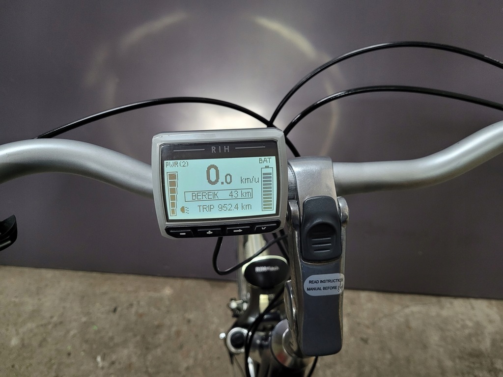 Rower elektryczny RIH OMEGA. 36v 10ah.JAK NOWY57cm - 13526233269 ...