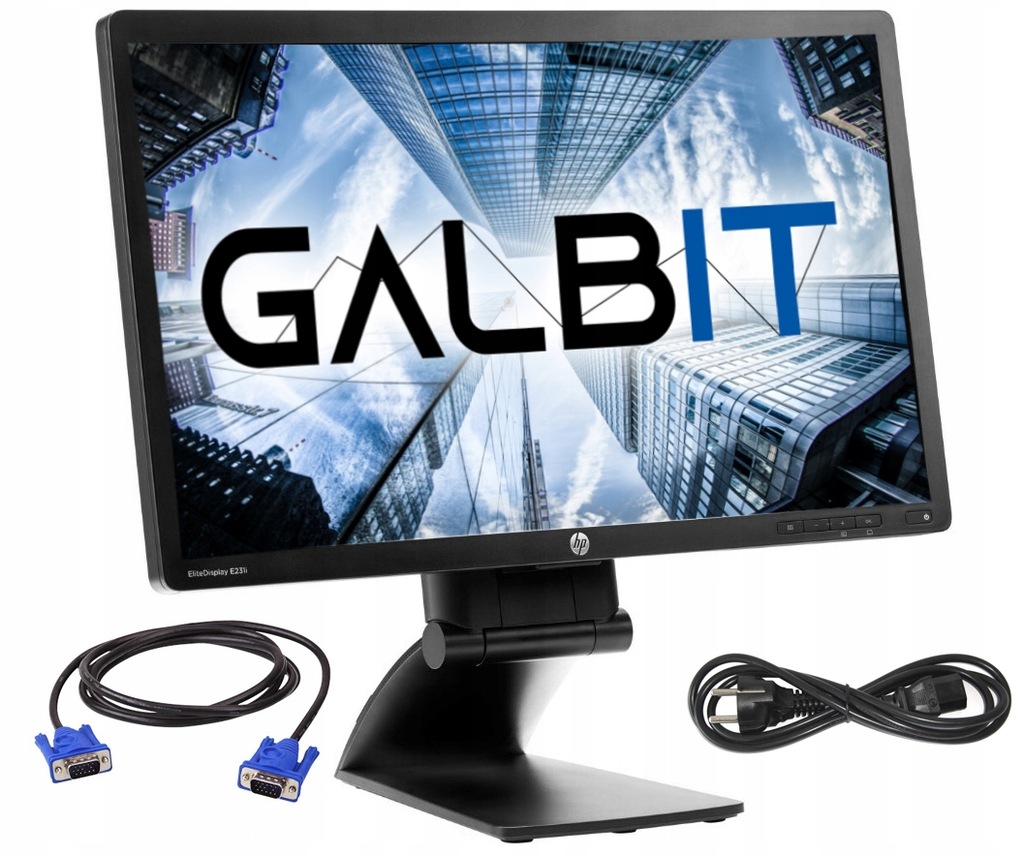 Monitor HP EliteDisplay E231 23'' Full HD LED TN - 10619479941 ...