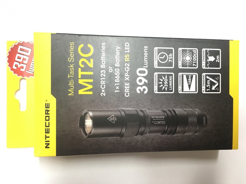 Latarka Nitecore MT2C Multi-Task 2C 360 Lumenów - 6582220528 ...