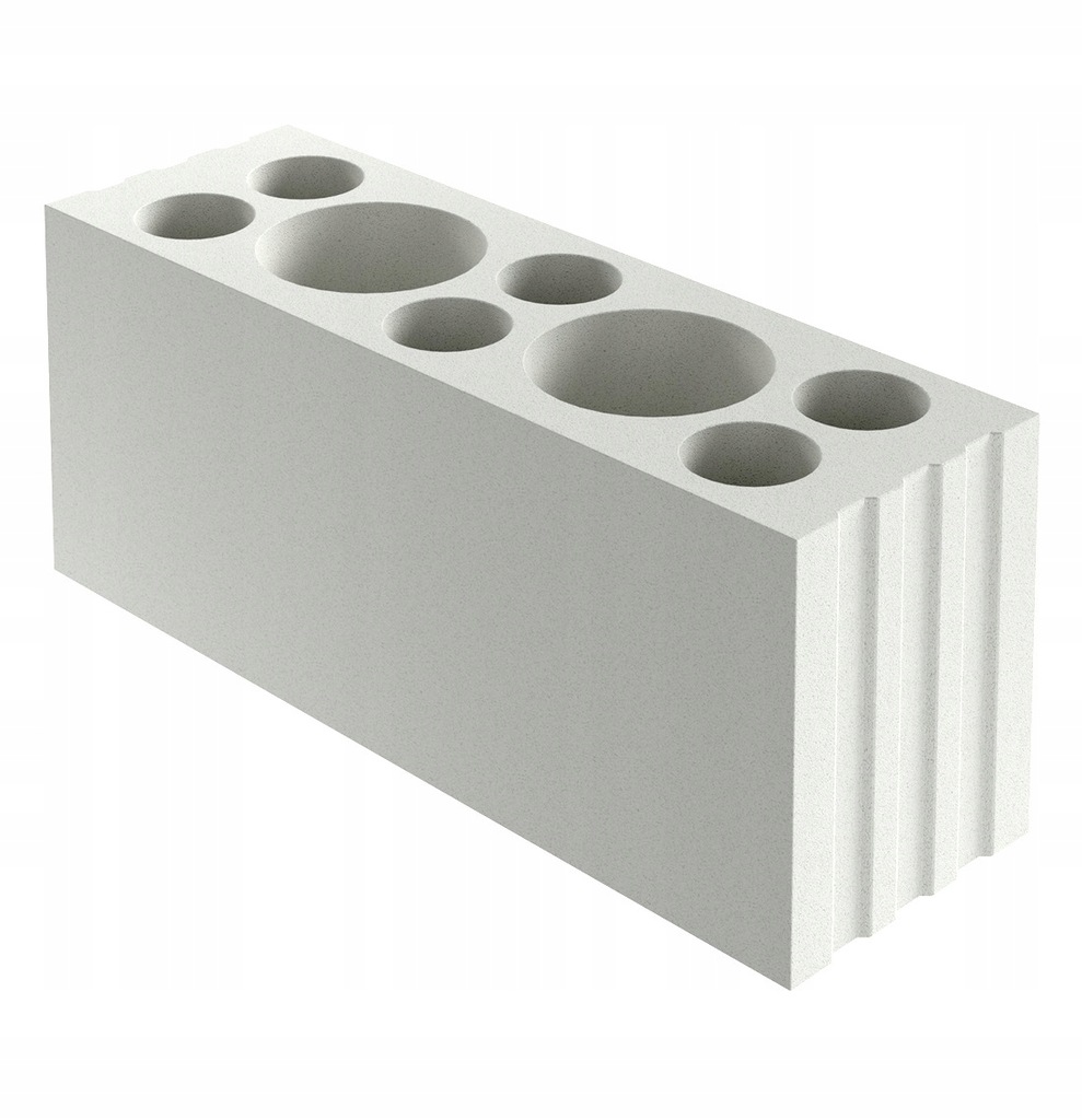 SILIKAT N18 bloczek silikatowy cegła H+H silka - 8566031048 - oficjalne ...