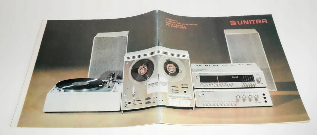 UNITRA katalog urządzenia stereo i kwadro 1975-77 - 13215192254 ...