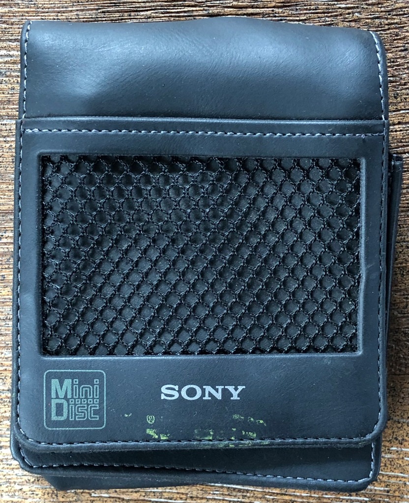Retro SONY MiniDisc MZ-1 etui torba case UNIKAT - 13605000452 ...