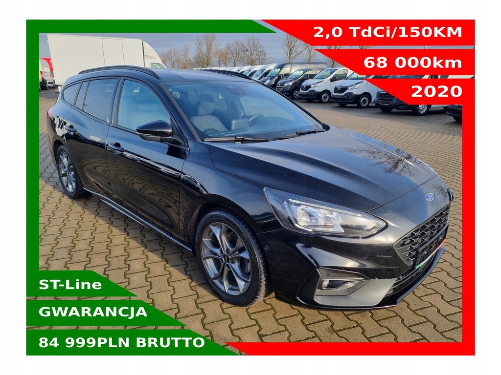 FORD FOCUS ST-LINE 2020 2,0TDCI/150KM DUŻA NAVI KLIMA KAMERA SAM ...