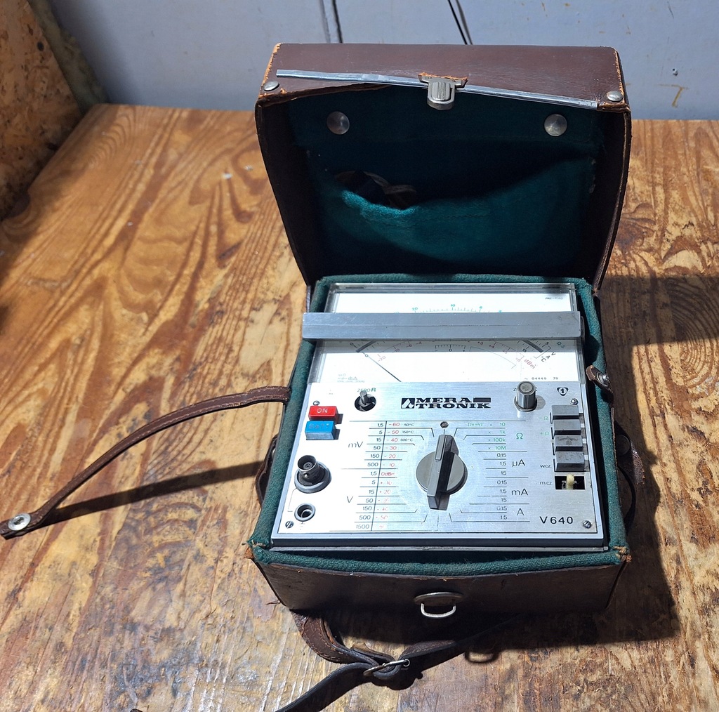 Multimetr PRL, Meratronik V640 - 17549676154 - oficjalne archiwum Allegro