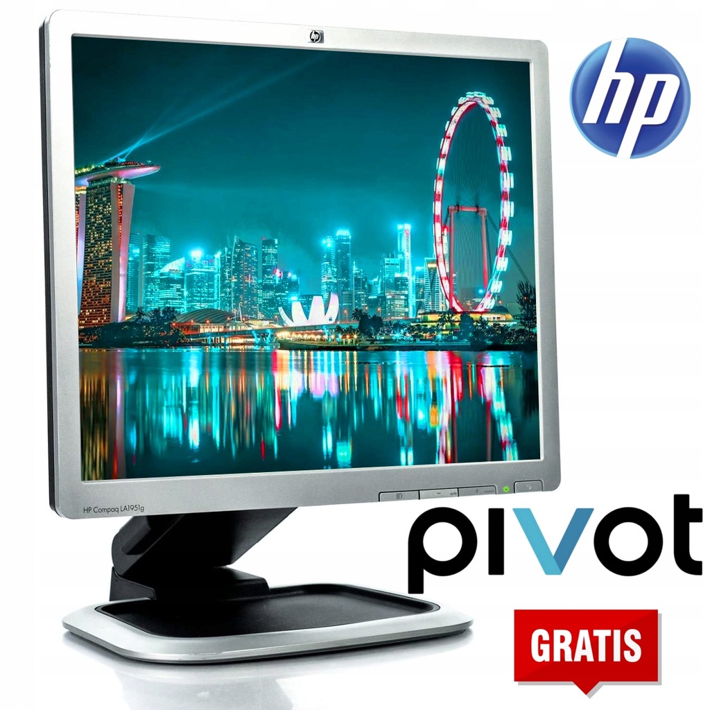 Monitor HP LA1951G 19" LCD 5:4 TN + kable - 11873510836 - oficjalne ...