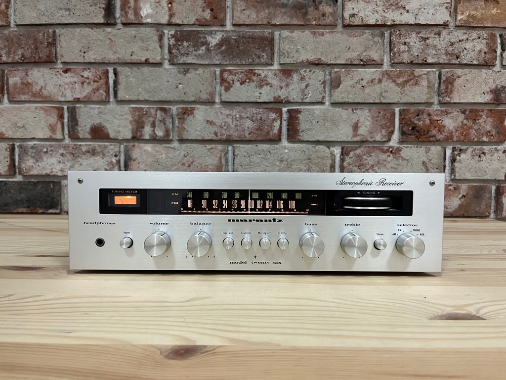 Marantz 26 twenty six amplituner vintage 1970r. - 12957061441 ...