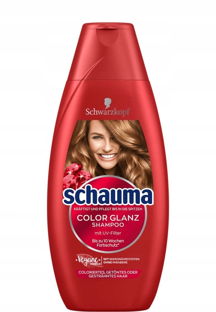 Schwarzkopf Schauma Color Glanz 400 ml szampon do - 14092175860 ...