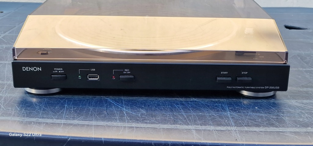 Gramofon DENON DP-200USB - 15100491482 - oficjalne archiwum Allegro