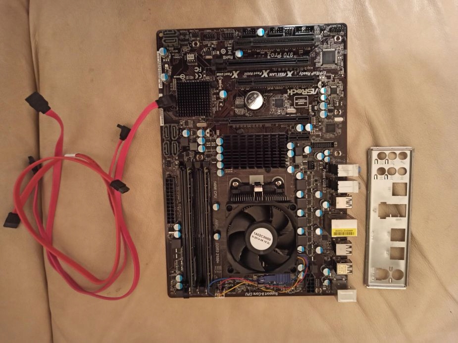 Płyta główna ASRock 970 PRO3 R2.0 ATX + maskownica - 9033093607 ...