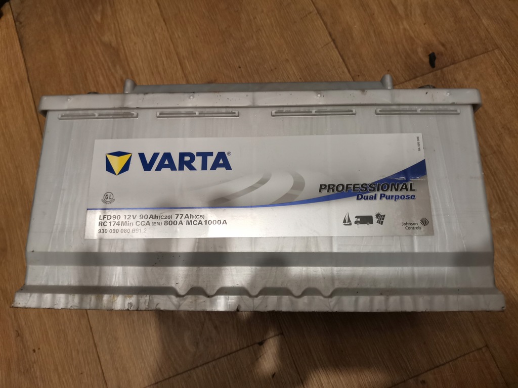 AKUMULATOR Varta Professional 12V 90Ah 800A LFD90 Dual Purpose MERCEDES - 14925413827 ...