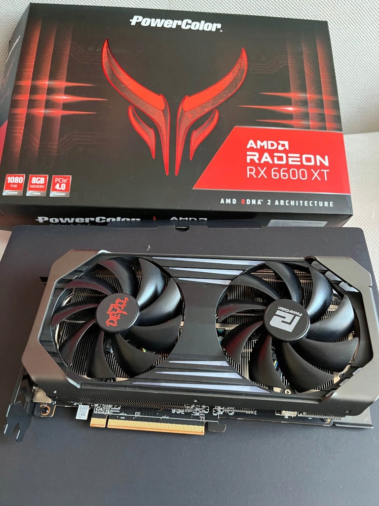 PowerColor Radeon RX 6600 XT Red Devil długa GWAR - 11993693674 ...