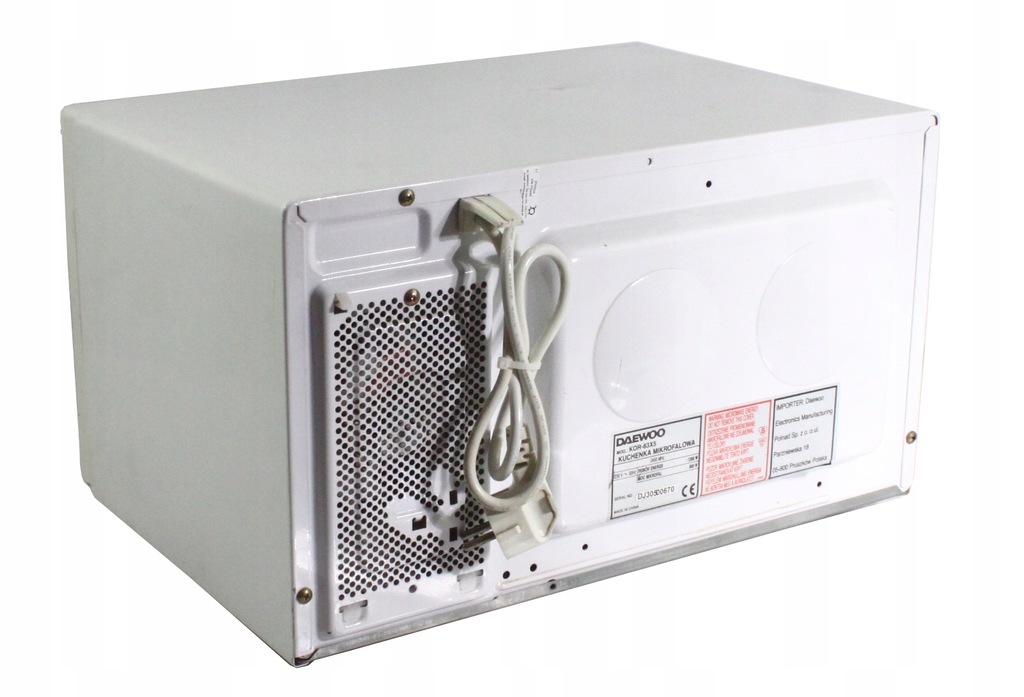 KUCHENKA MIKROFALOWA DAEWOO KOR-63X5 |800 W|20 L - 12821698849 - oficjalne archiwum Allegro