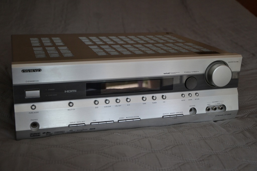 Amplituner ONKYO HT-R508 5.1 srebrny - 13453478075 - oficjalne archiwum Allegro