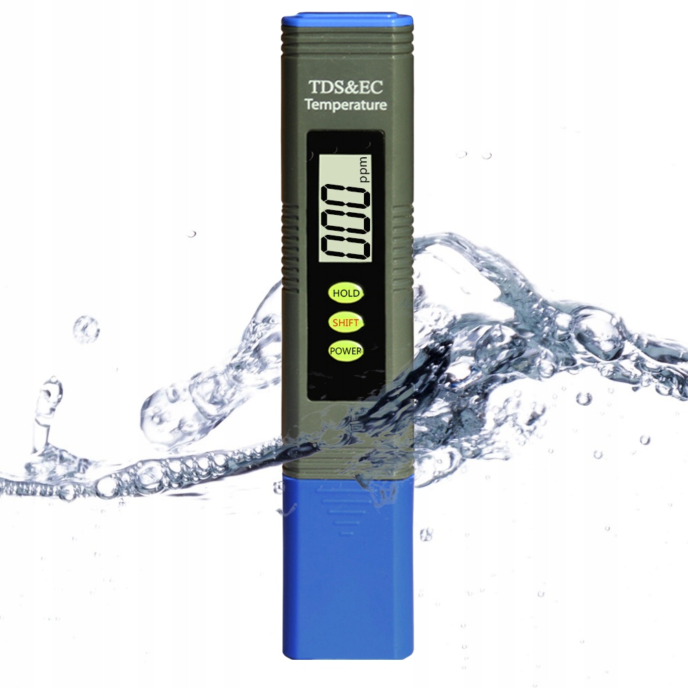 Water Tester Ppm Handheld Meter - 14302050217 - oficjalne archiwum Allegro
