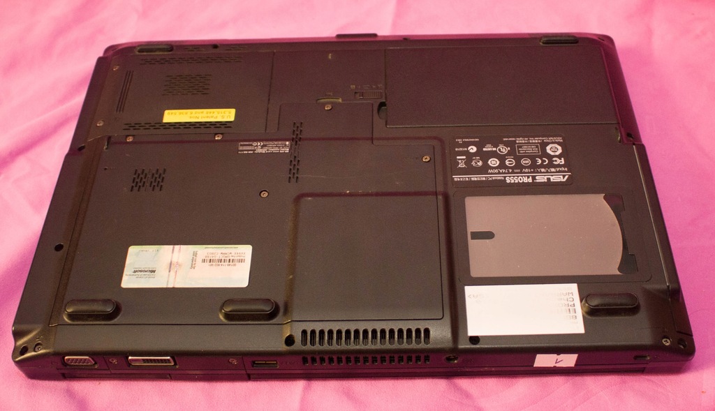 Laptop Asus PRO55S - 7623250756 - oficjalne archiwum Allegro