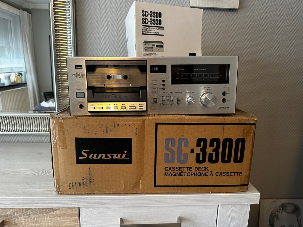 SANSUI SC-3300 Deck Magnetofon High End - 15134159707 - oficjalne ...