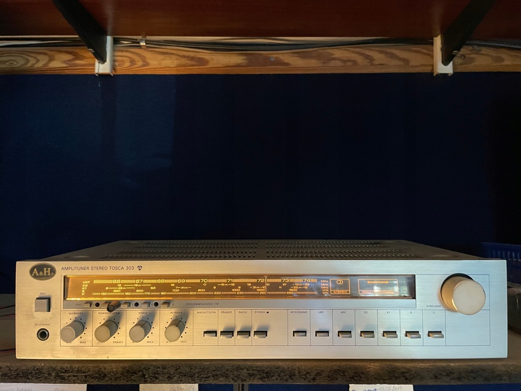 Okazja! Unitra amplituner stereo Tosca 303 - 12742038690 - oficjalne ...