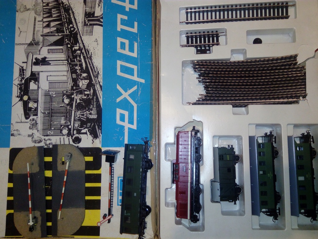 Zestaw PIKO Expert (Lokomotywa; Wagon DB; Tory ) - 13366829537 - oficjalne archiwum Allegro