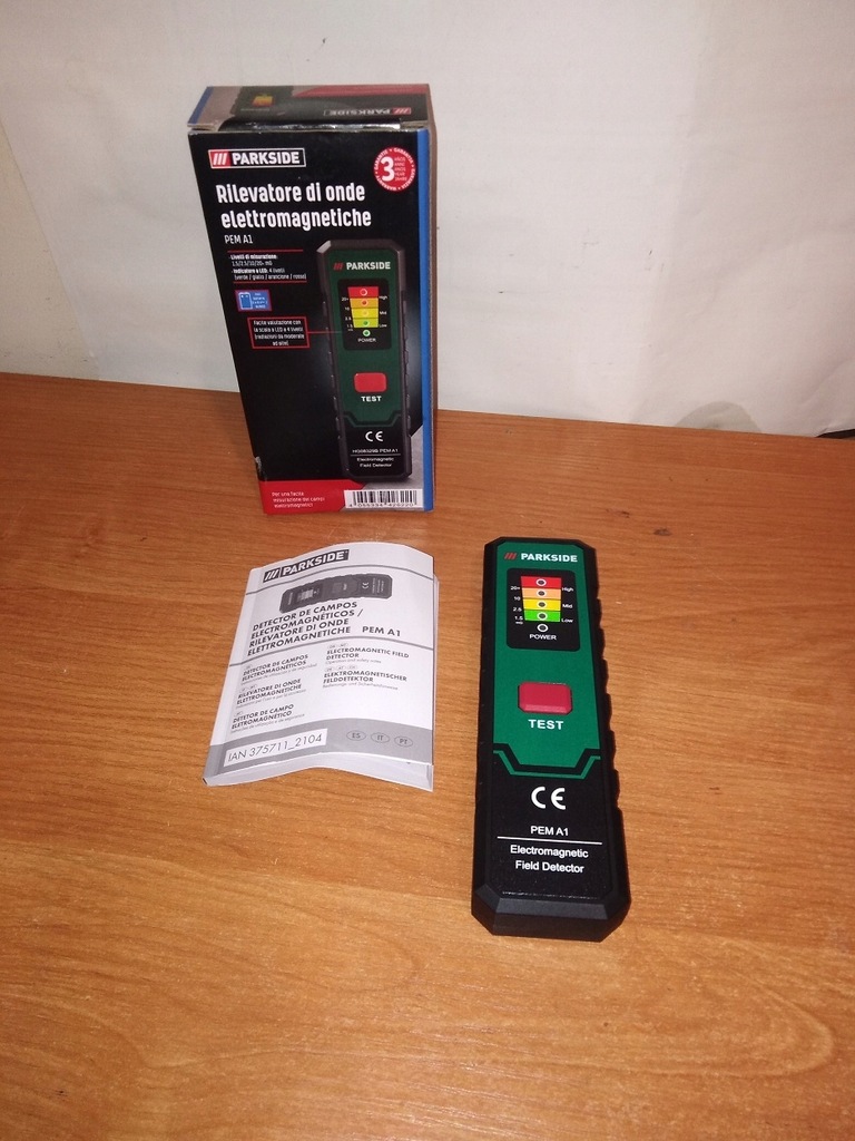 MIERNIK POLA ELEKTROMAGNETYCZNEGO PARKSIDE PEM A1 - 12649919641 ...