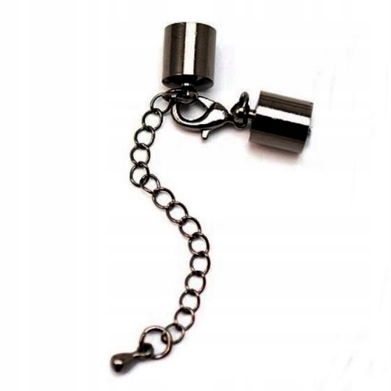 Zapięcie końcówki do bransoletek TOHO 5mm czarne - 10772287601 - oficjalne archiwum Allegro